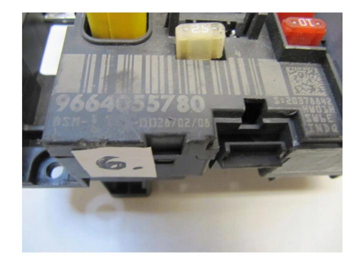 PEUGEOT CITROEN modul skříňka BSM 9664055780 L11 | EkoDily.cz