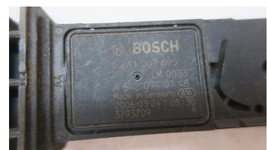 MERCEDES W221 W164 Váha vzduchu 0281002695 | EkoDiely.sk