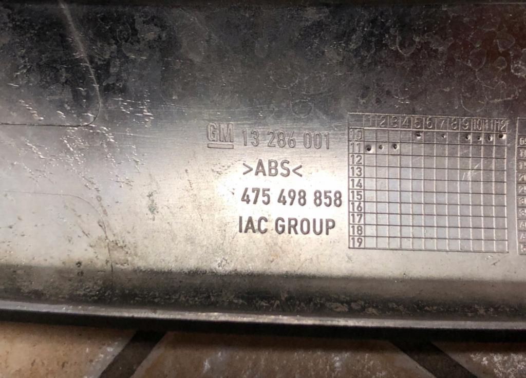 Opel OE 13286001 maska Gril: chrom predný Corsa | EkoDiely.sk
