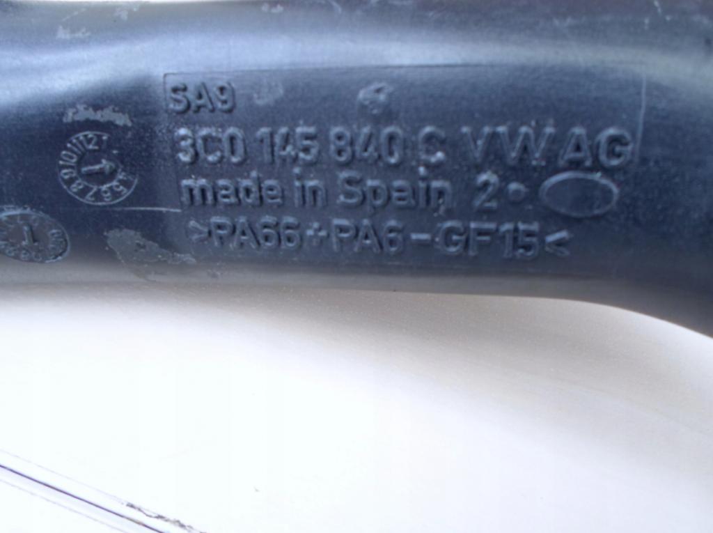 Rúra turba VW PASSAT B6 BMP 3C0145840C | EkoDily.cz
