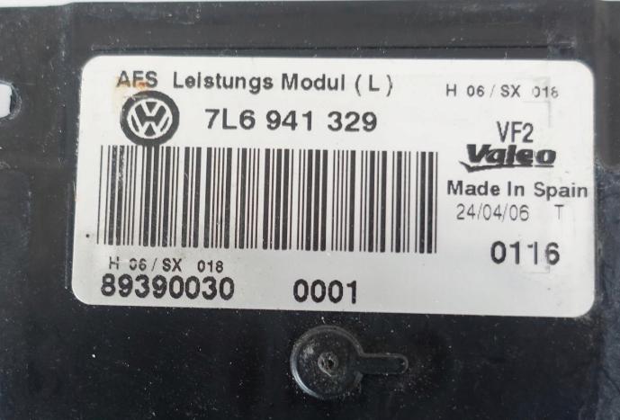 VW AUDI SKODA Modul uhlu svetiel 7L6941329 | EkoDiely.sk