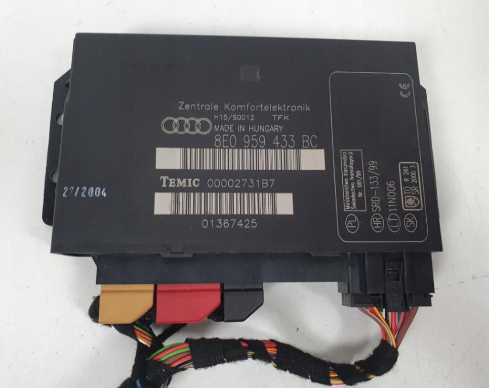 AUDI A4 B6 B7 Modul komfortu 8E0959433BC | EkoDiely.sk