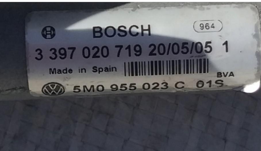 motorek mechanismus stěračů levý VW GOLF plus 5M0955023C 5M0955119 ...