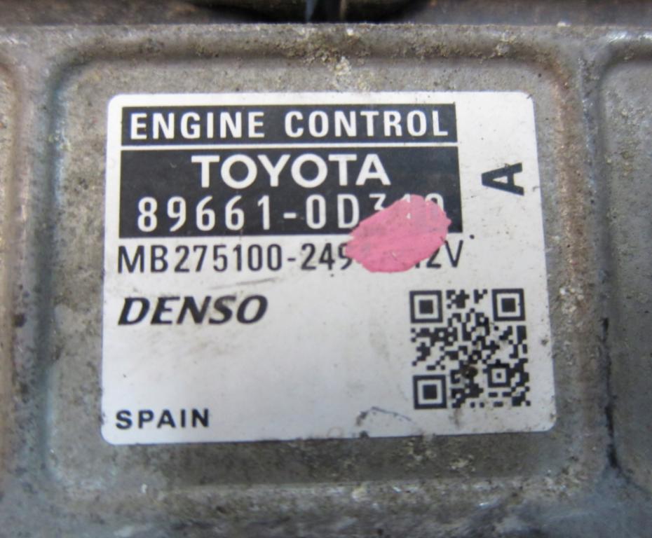 riadiaca jednotka TOYOTA YARIS | EkoDiely.sk