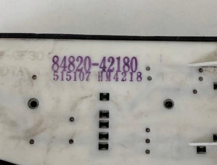 prepínač okien panel Toyota 84820-42180 | EkoDiely.sk