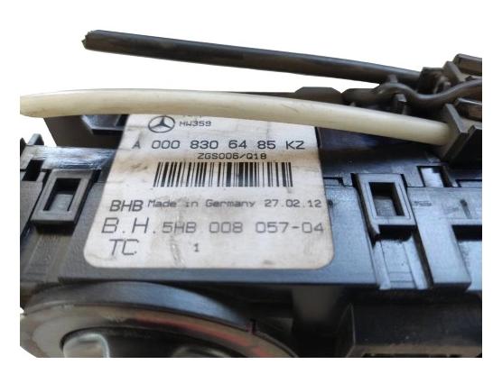 Panel topení MERCEDES VITO W638 MERCEDES A0008306485KZ | EkoDily.cz