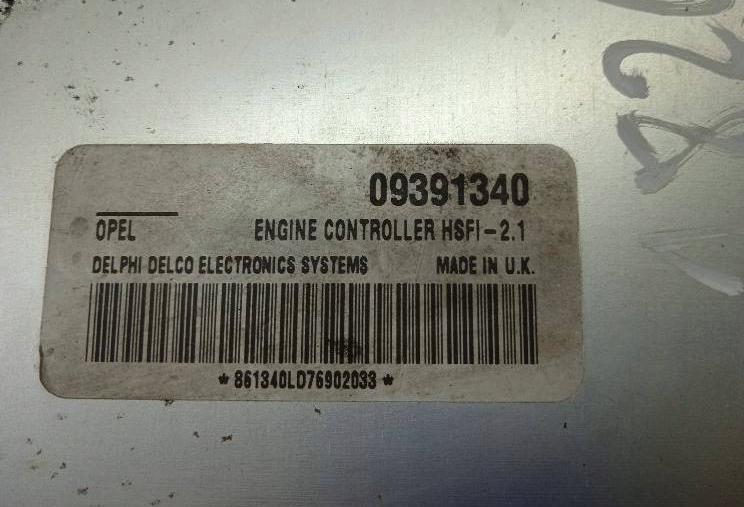 Riadiaca jednotka Motor 09391340 Opel | EkoDiely.sk