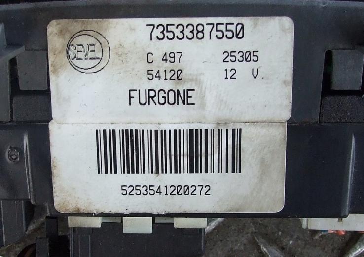 FIAT DUCATO Prepínač 7353387550 | EkoDiely.sk