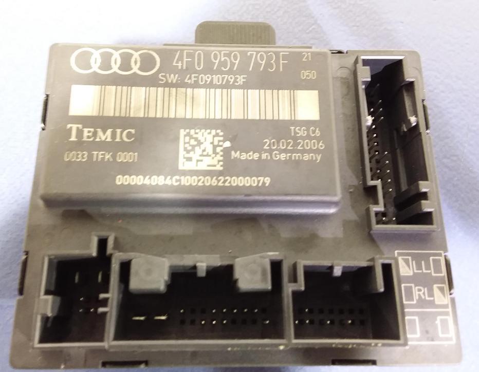 A6 C6 modul řídící jednotka dveře levý přední část 4F0959793F | EkoDily.cz