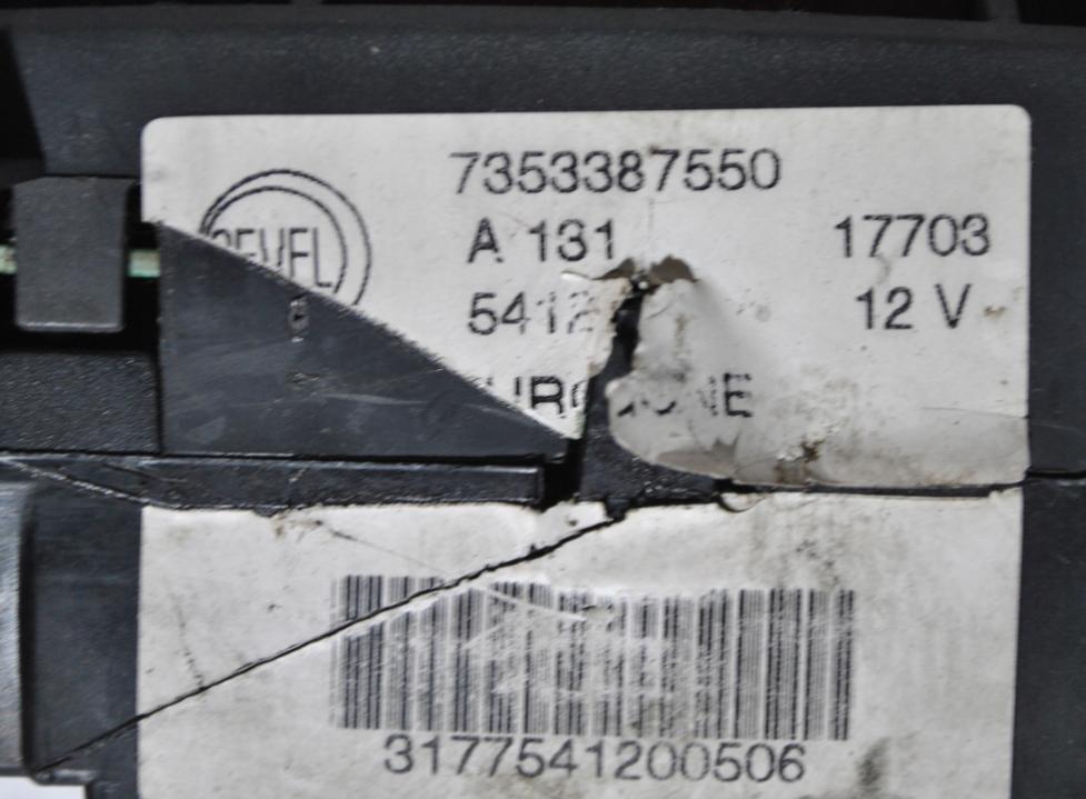 Panel prepínačov FIAT DUCATO 7353387550 | EkoDiely.sk