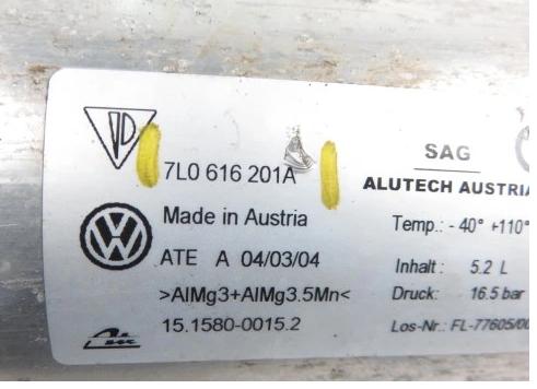 nádrž vzduchu VW TOUAREG I 7L0616201A | EkoDiely.sk