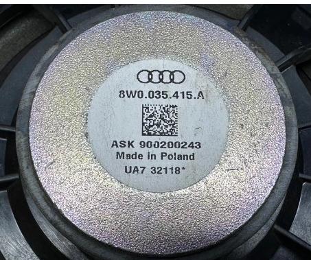 AUDI A4 B9 A5 reproduktor Dvere predný predný 8W0035415A | EkoDiely.sk