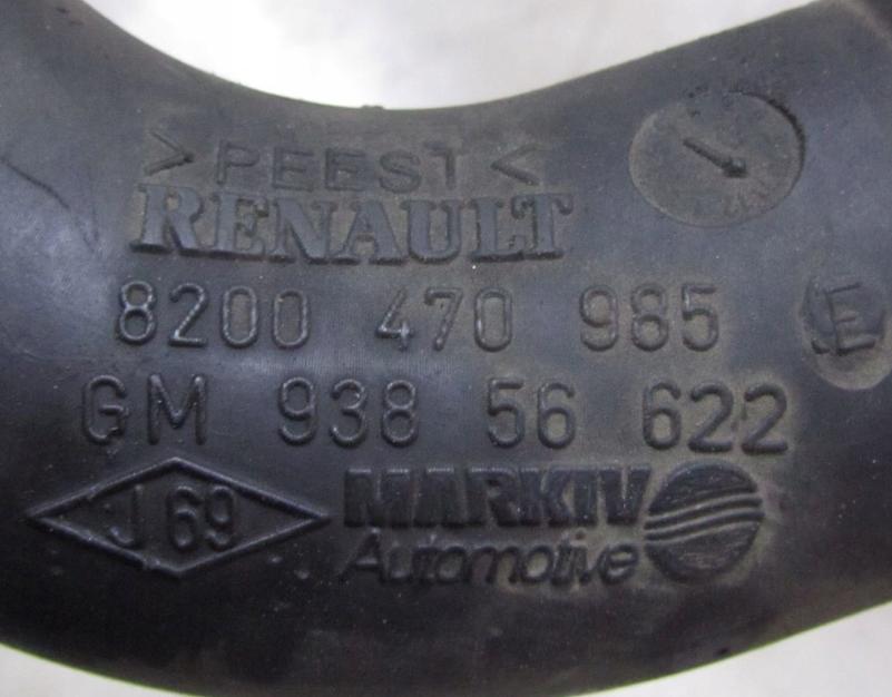 TRAFIC VIVARO: II 2.0 Rúra intercoolera 8200470985 | EkoDily.cz