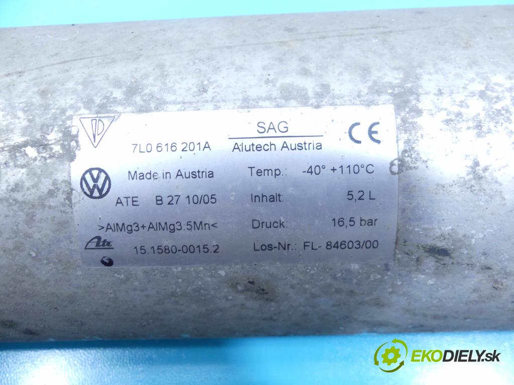 Vw Touareg 2002-2010 5.0 tdi 313 HP automatic 230 kW 4921 cm3 5- Nádrž ...