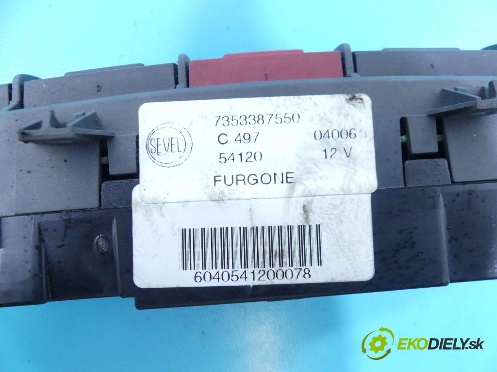 Citroen Jumper 1994-2006 2.0 110 HP manual 81 kW 1998 cm3 5- prepínač ...