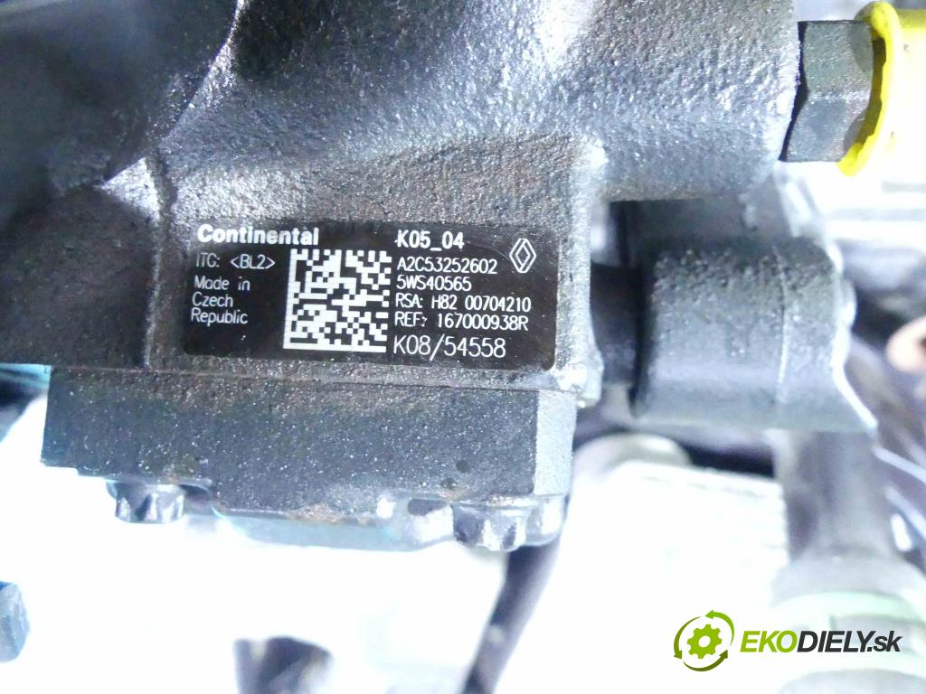 Renault Fluence 1.5 dci 110 hp automatic 81 kW 1461 cm3 4- čerpadlo ...