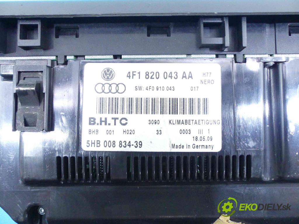 Audi A6 C6 2004-2011 2.0 TFSI BPJ: 170 HP automatic 125 kW 1984 cm3 4 ...