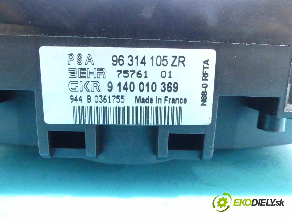 Citroen Xsara Picasso 2.0 hdi 90 hp manual 66 kW 1997 cm3 5- palubní ...