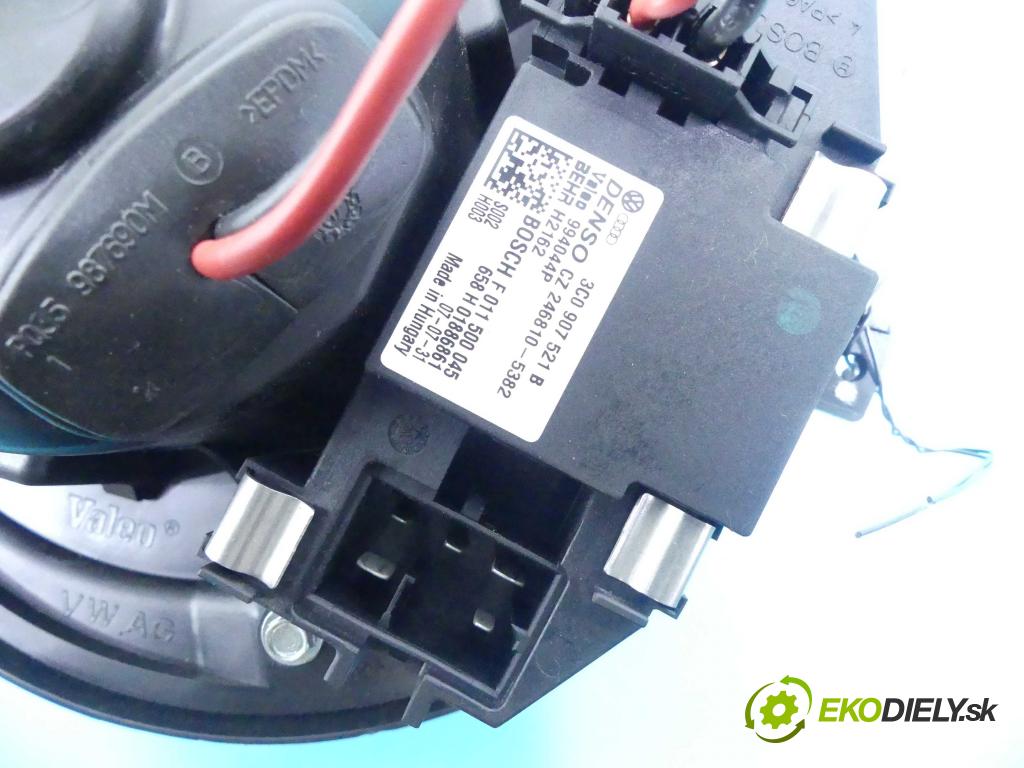 Audi A3 8P 2003-2012 1.9 tdi 105 hp manual 77 kW 1896 cm3 3- ventilátor ...