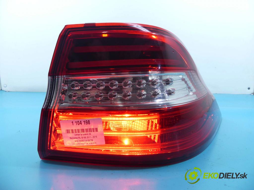 Mercedes ML W166 2011-2015 3.5 V6 306KM automatic 225 kW 3498 cm3 5 ...