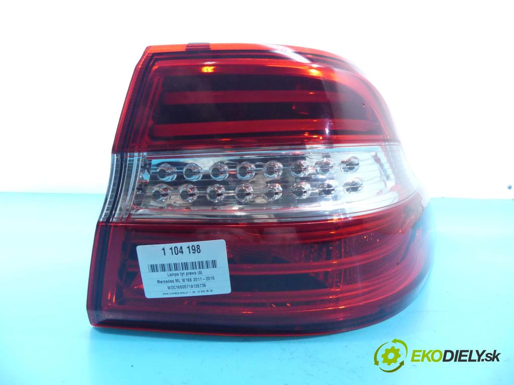 Mercedes ML W166 2011-2015 3.5 V6 306KM automatic 225 kW 3498 cm3 5 ...