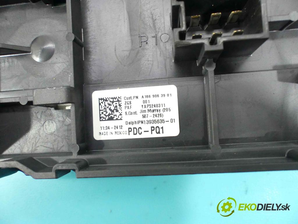 Mercedes ML W166 2011-2015 3.5 V6 306KM automatic 225 kW 3498 cm3 5 ...