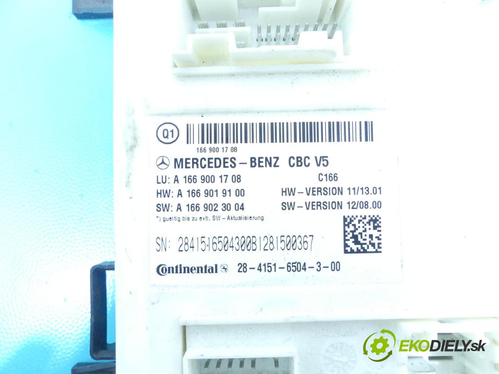 Mercedes ML W166 2011-2015 3.5 V6 306KM automatic 225 kW 3498 cm3 5 ...