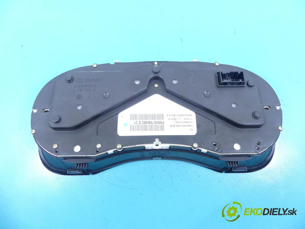 Peugeot 307 1.4 75 HP manual 55 kW 1360 cm3 5- prístrojovka/ budíky ...