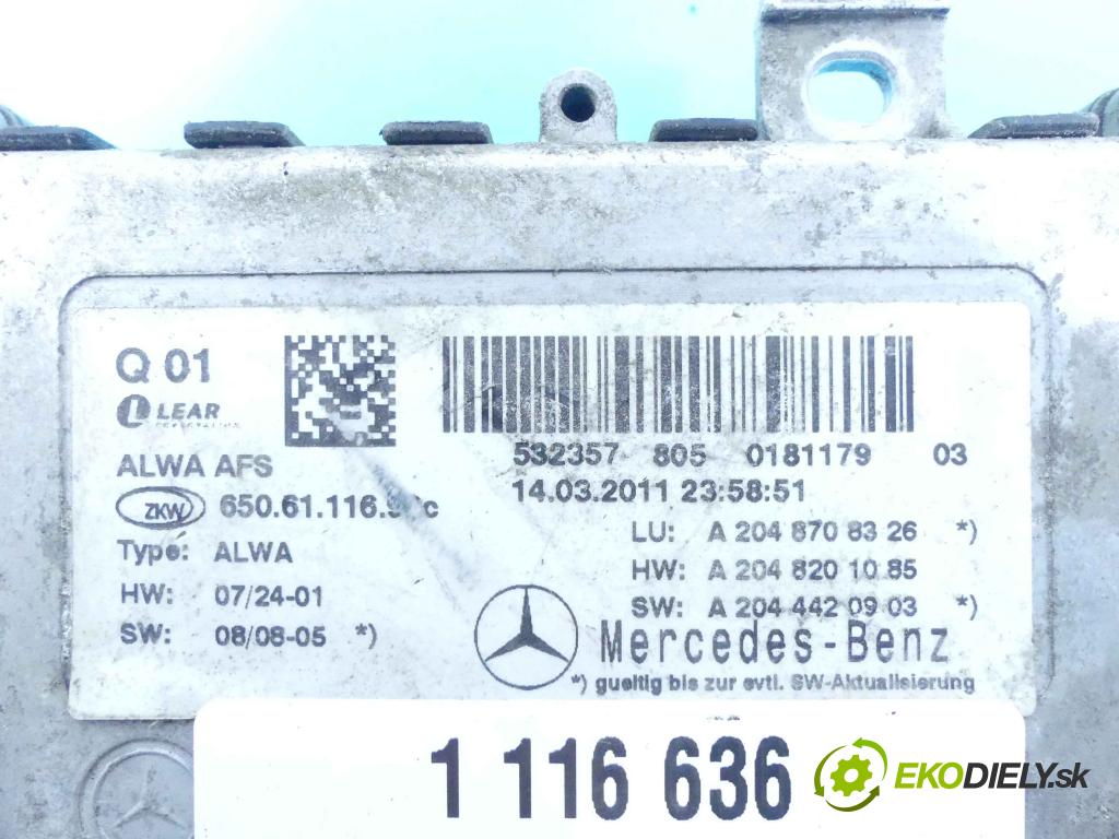 Mercedes GLK X204 2008-2015 2,2.0 cdi 170 hp automatic 125 kW 2143 cm3 ...