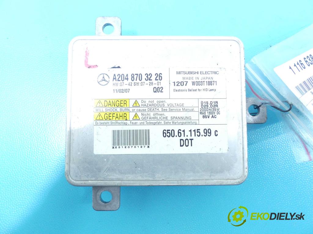 Mercedes GLK X204 2008-2015 2,2.0 cdi 170 hp automatic 125 kW 2143 cm3 ...