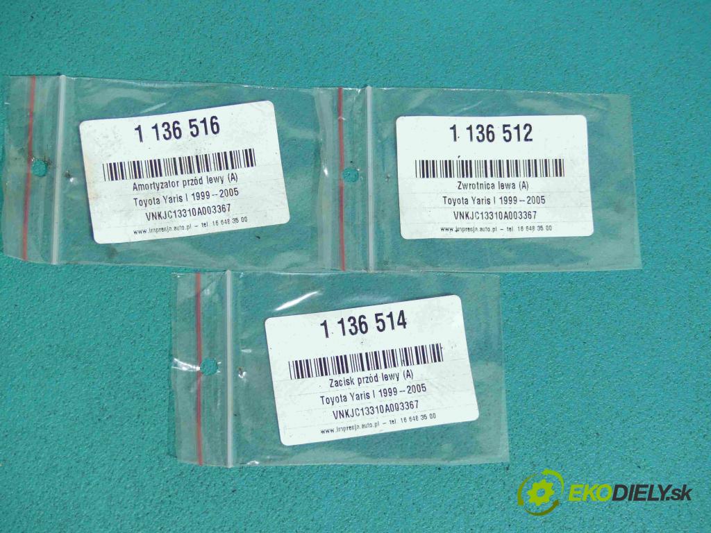 Toyota Yaris I 1999-2005 1.4 D4D 75 hp manual 55 kW 1364 cm3 3- tlumič ...