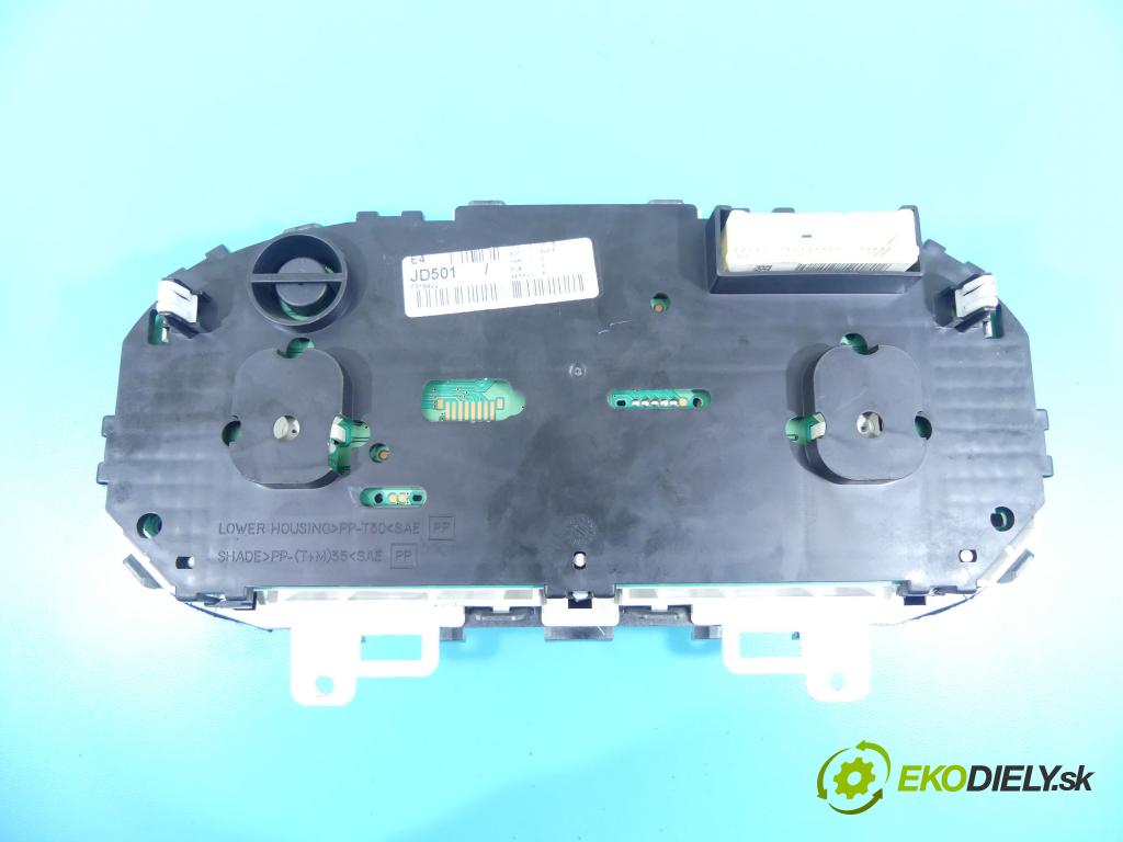 Nissan Qashqai J10 2006-2013 1.5 dci 106 HP manual 78 kW 1461 cm3 5- prístrojovka/ budíky JD501 ...