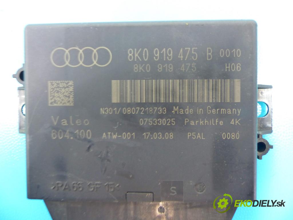 Audi A4 B8 2007-2015 2.0 tdi 143 hp manual 105 kW 1968 cm3 4- modul ...