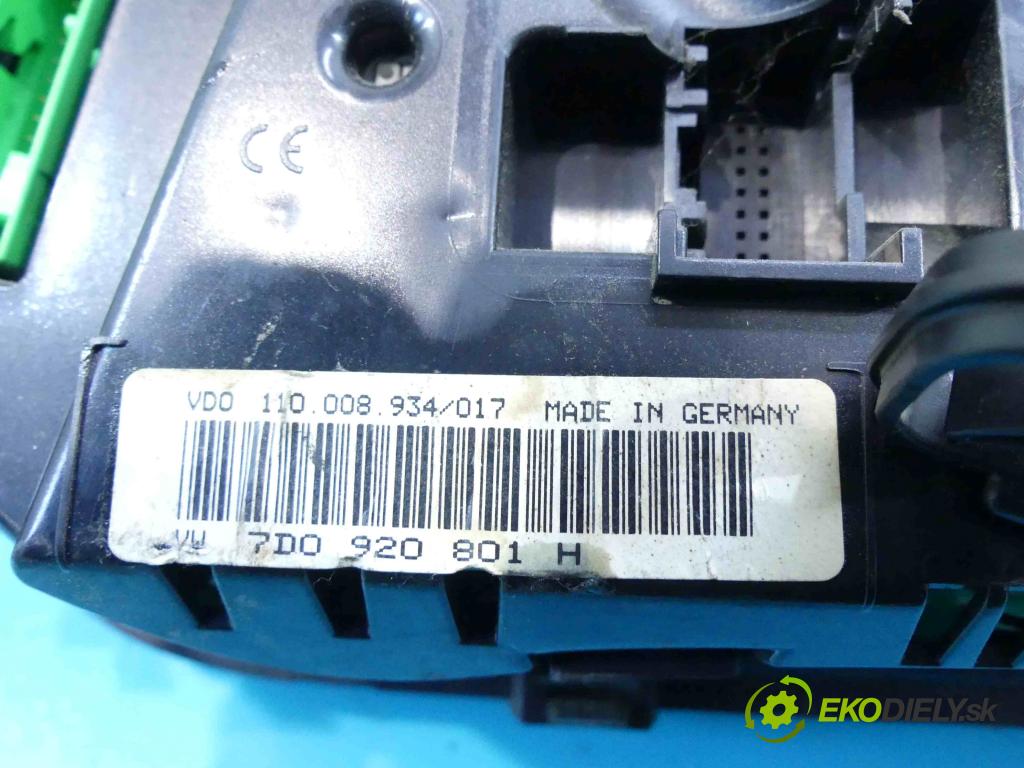 Vw Transporter T4 1990-2003 1.9 TD 68 hp manual 50 kW 1896 cm3 5 ...