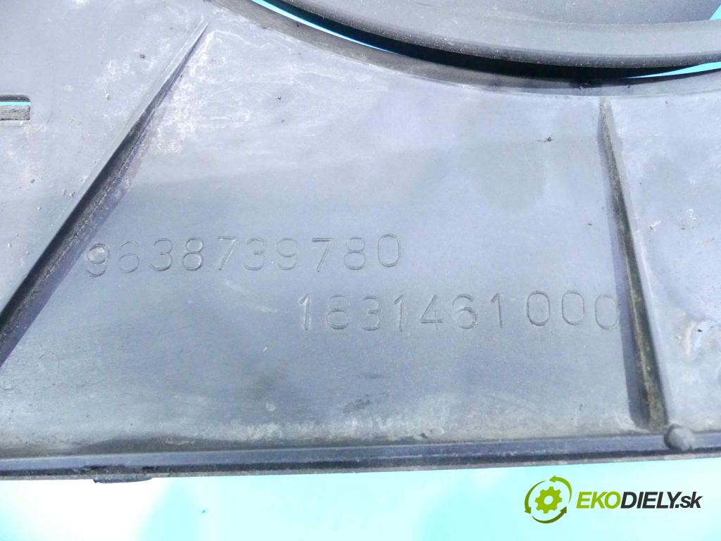 Citroen C3 2002-2009 1.4 hdi 68 HP manual 50 kW 1398 cm3 5- Ventilátor ...