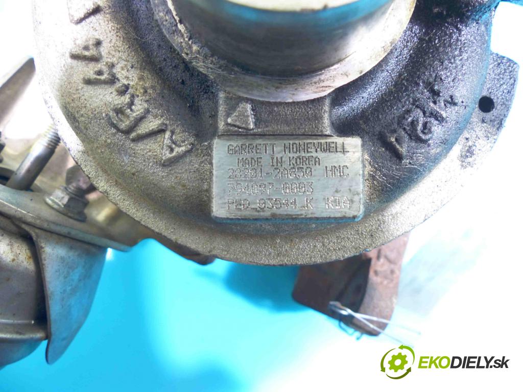 Hyundai I40 1.7 crdi 116 hp manual 85 kW 1685 cm3 5- Turbodmychadlo ...