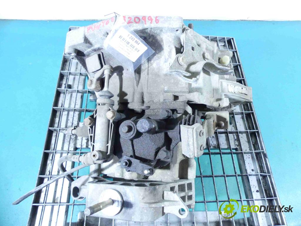 Fiat Punto II 1999-2010 1.2 16v 80 hp manual 59 kW 1242 cm3 5- převodovka stupňová manual ...