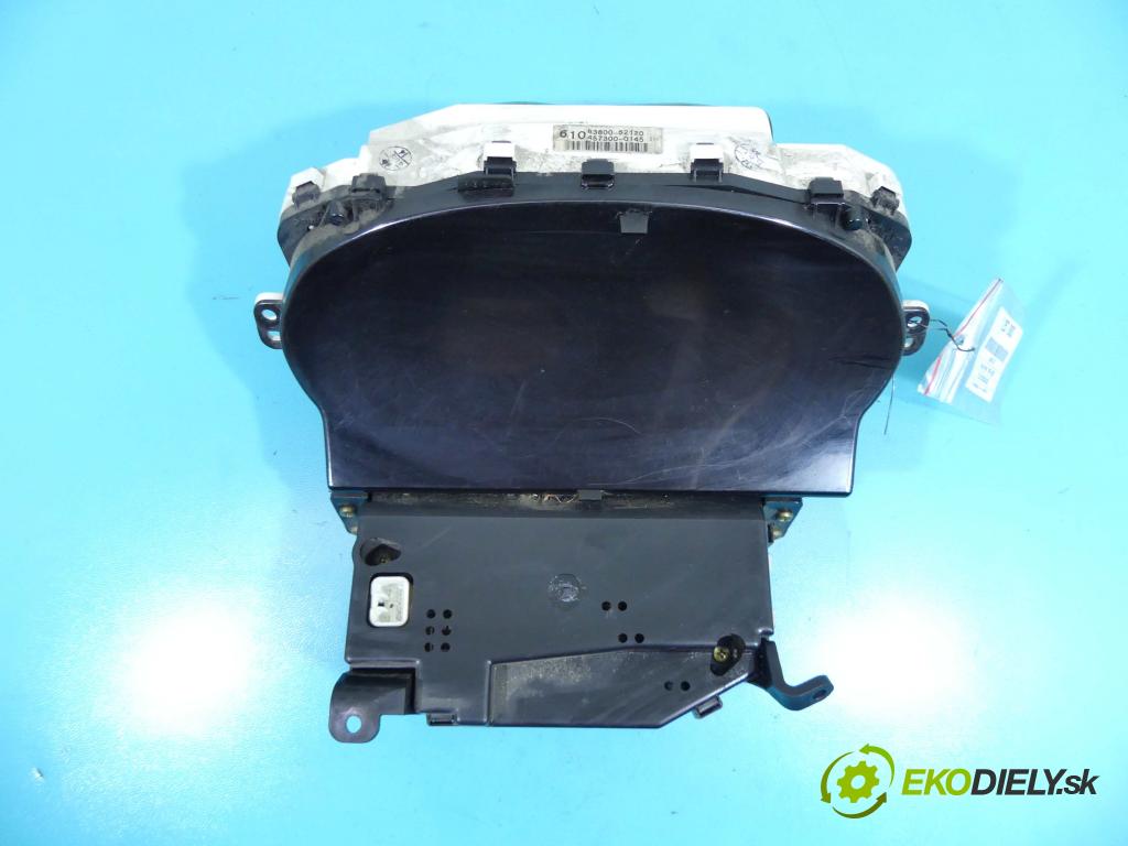 Toyota Yaris I 1999-2005 1.0 vvti 68 hp manual 50 kW 998 cm3 3- Přístrojová deska 83800-52120 ...