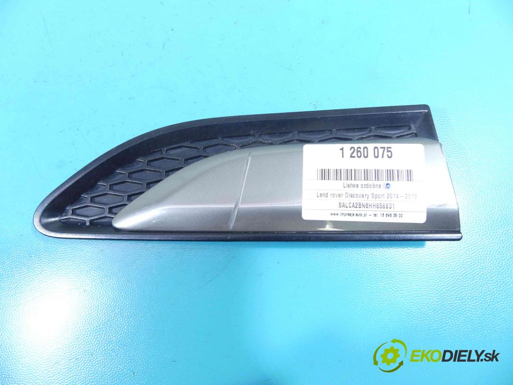 Land rover Discovery Sport 2014-2019 L550 2.0 D 179KM automatic 132 kW 1965 cm3 5- lišta ozdobná ...
