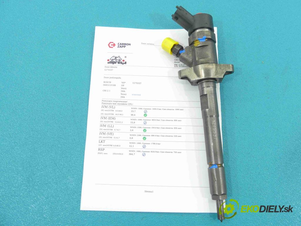 Peugeot 407 1.6 hdi 109 hp manual 80 kW 1560 cm3 5- vstřikovač ...