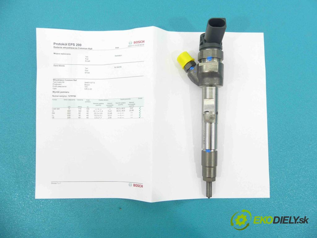 Bmw 5 F10 2010-2017 2.0d 190 hp automatic 140 kW 1995 cm3 4- vstřikovač ...