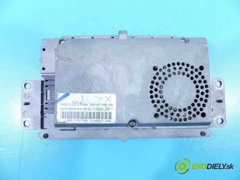 Peugeot 407 2.0 hdi 136hp manual 100 kW 1997 cm3 5- displej 9663321480 ...