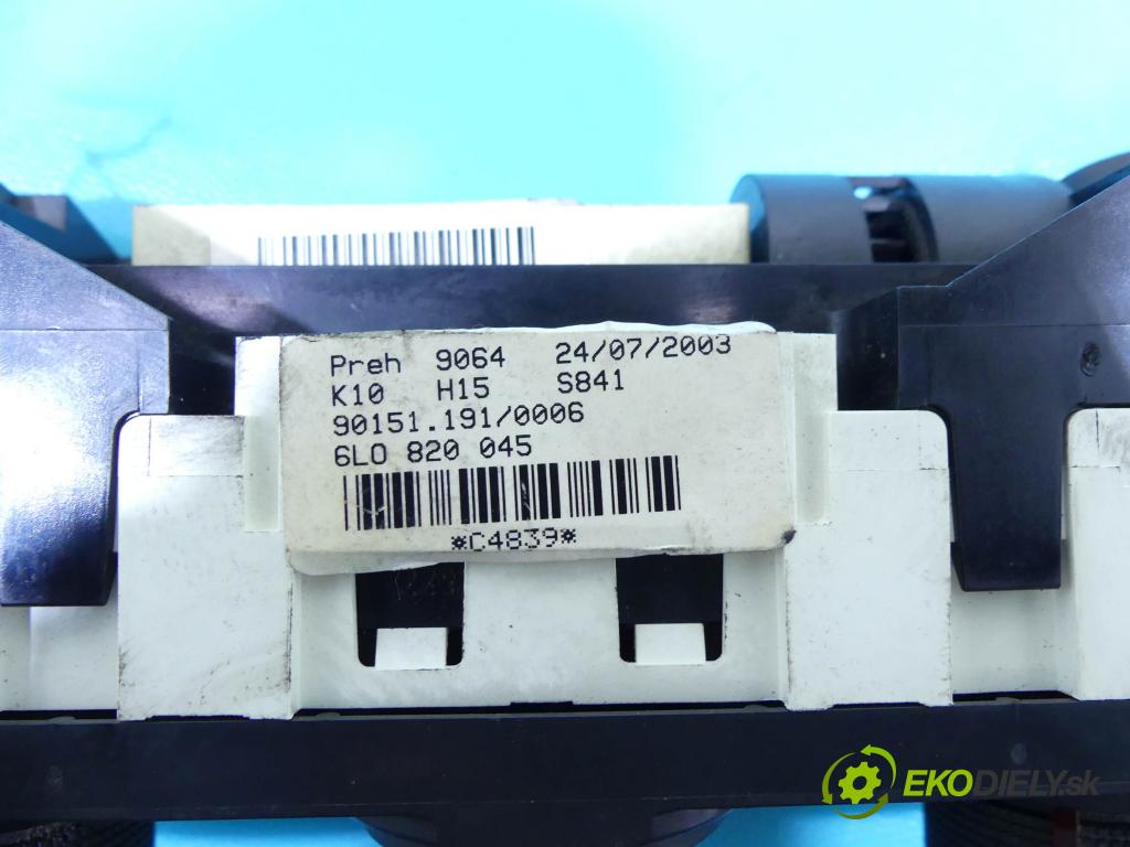 Seat Ibiza III 6L 2002-2008 1.4 tdi 75 hp manual 55 kW 1422 cm3 5 ...