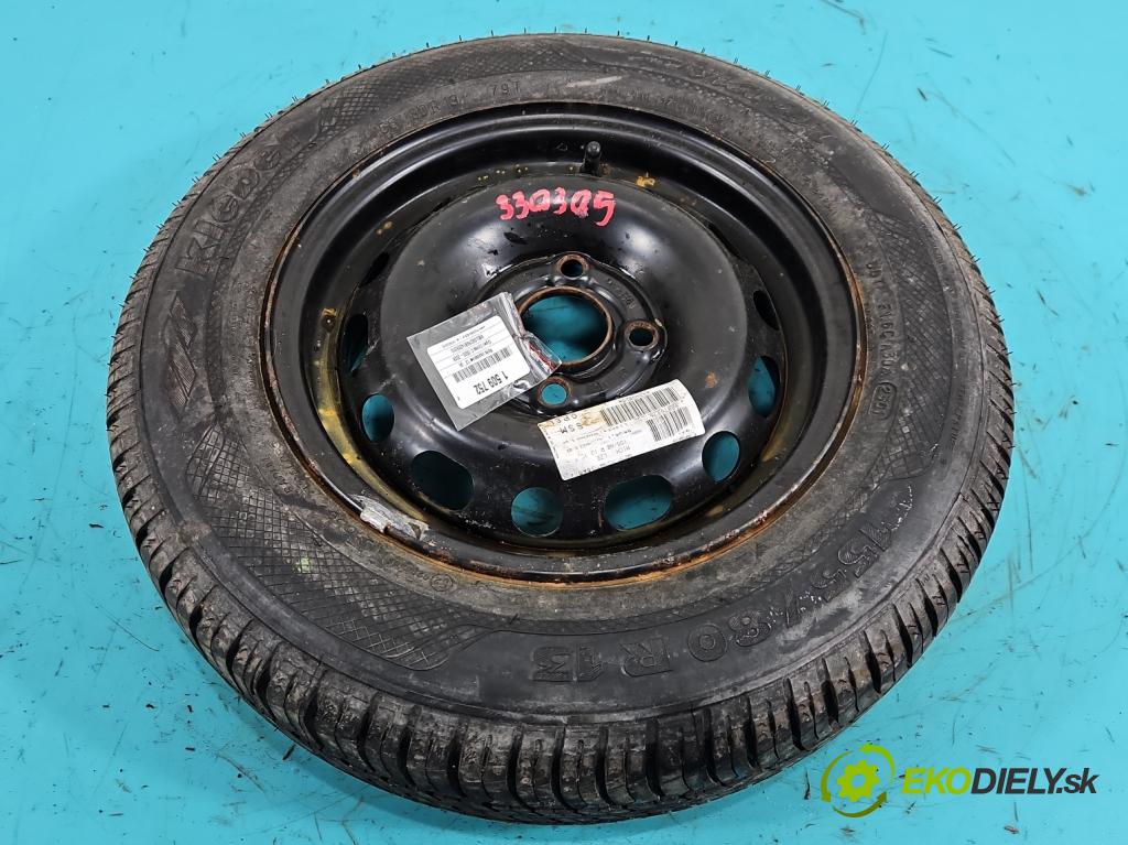 Opel Corsa C 2000-2006 1.0 12V 58 hp manual 43 kW 973 cm3 5- kolo náhradní 13" OPC | EkoDily.cz