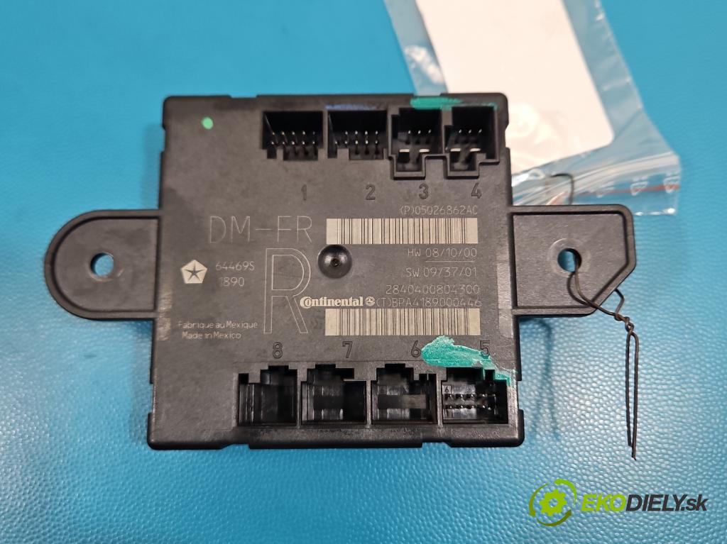 Dodge Journey 2.0 CRD 140 hp automatic 103 kW 1968 cm3 5- řídící jednotka 05026862AC | EkoDily.cz