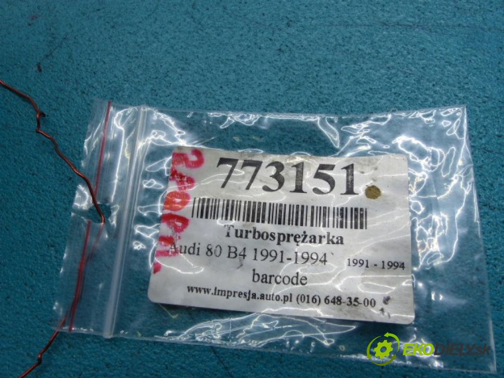 Audi 80 B4 1991-1994 1.9 TD 75 hp 55 kW 1900 cm3 Turbodmychadlo ...