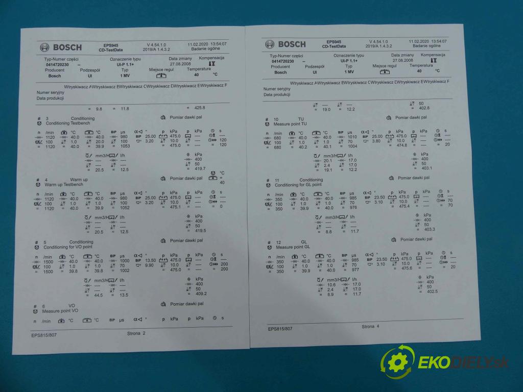 Audi A4 B7 2004-2008 1.9 TDI 116 HP manual 85 kW 1896 cm3 vstrekovacie ...