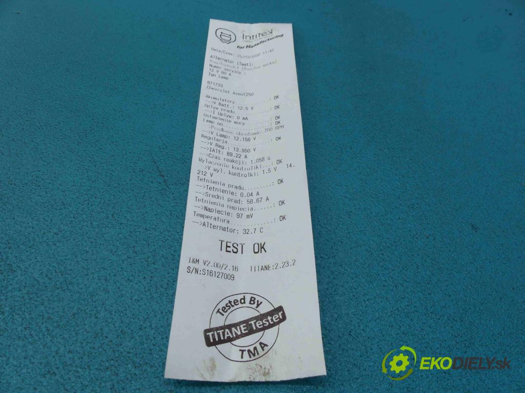 Chevrolet Aveo T250 2006-2011 1.2 16V - 84 HP manual 62 kW 1206 cm3 ...