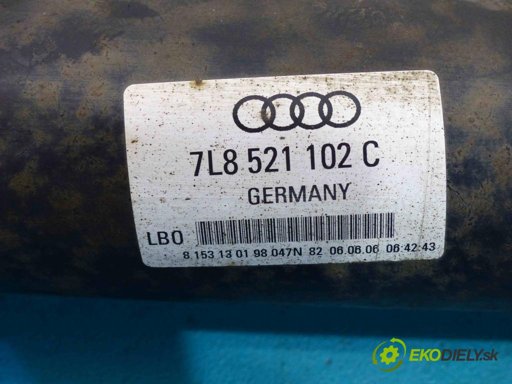 Audi Q7 2005-2015 3.0 TDI automatic 171 kW 2967 cm3 kardaň hřídel hnací ...