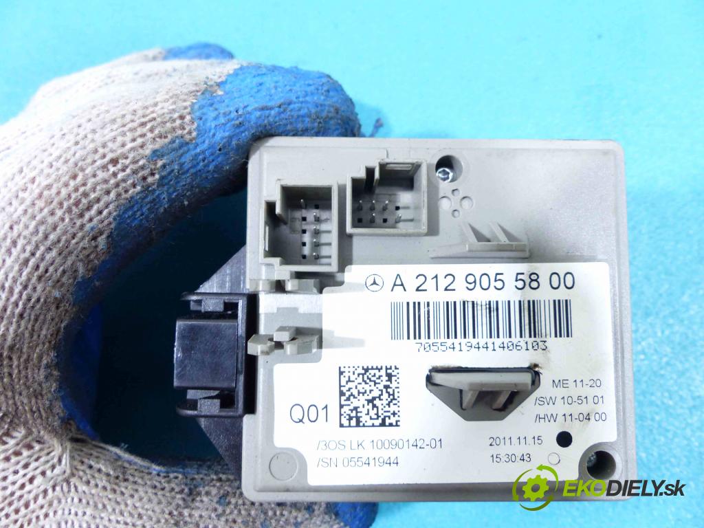 Mercedes E W212 2009-2016 2,2.0 CDI 136 HP automatic 100 kW 2143 cm3 4 ...